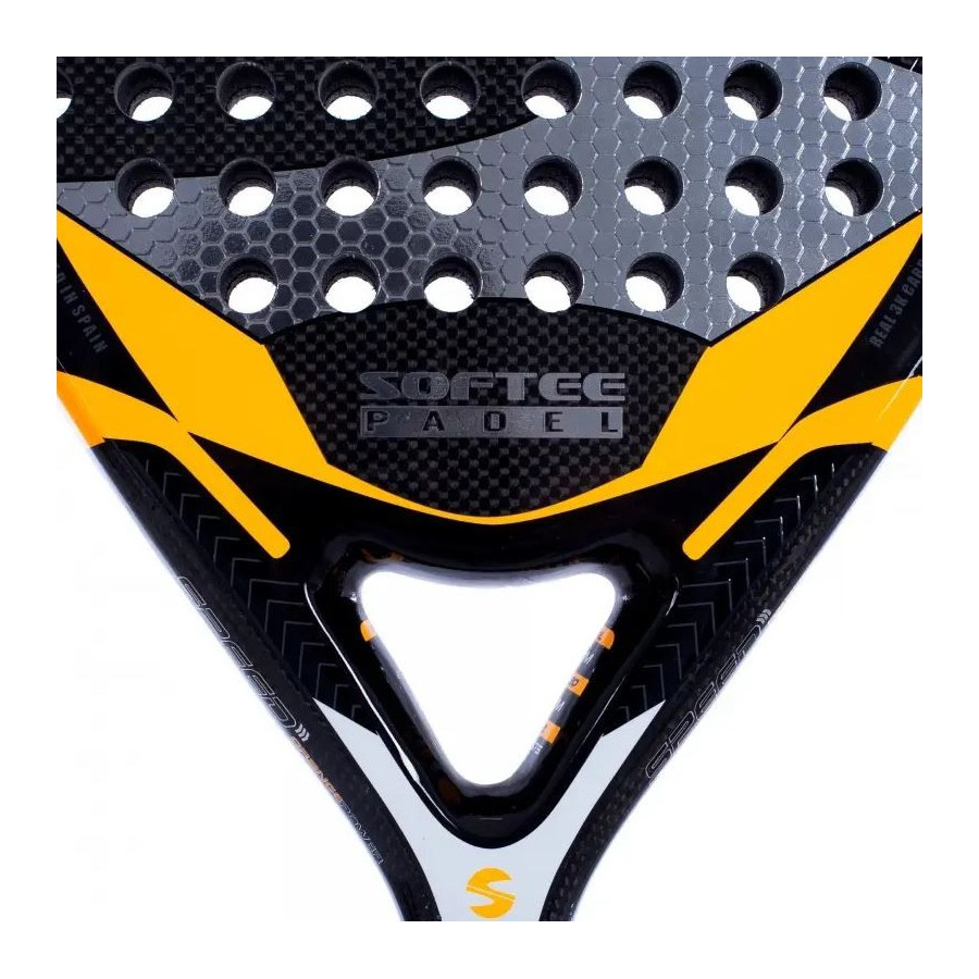 RAQUETTE DE PADEL SOFTEE SPEED ORANGE POWER