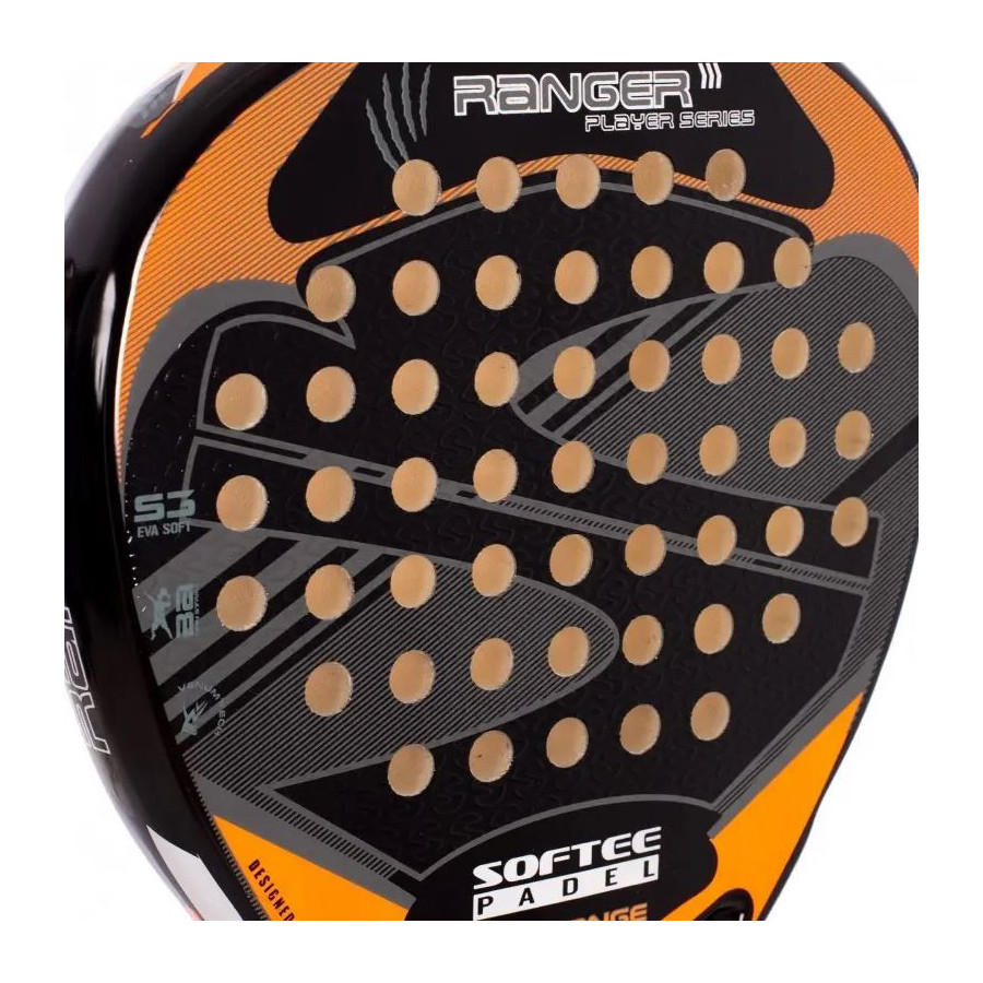 RAQUETTE DE PADEL SOFTEE RANGER ORANGE